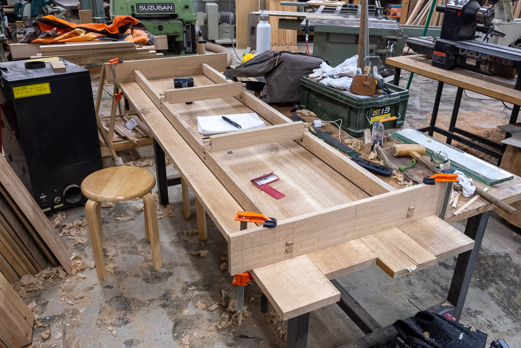 Sage-Kama Desk - Build 1 - Big Sand Woodworking