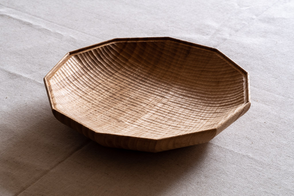 11-Sided Chestnut Bowl - Big Sand Woodworking